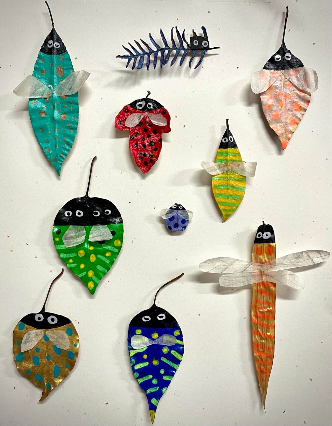 Creative Bug Hunt: From Dried Leaves to Colorful Bugs – Toninï Atelier